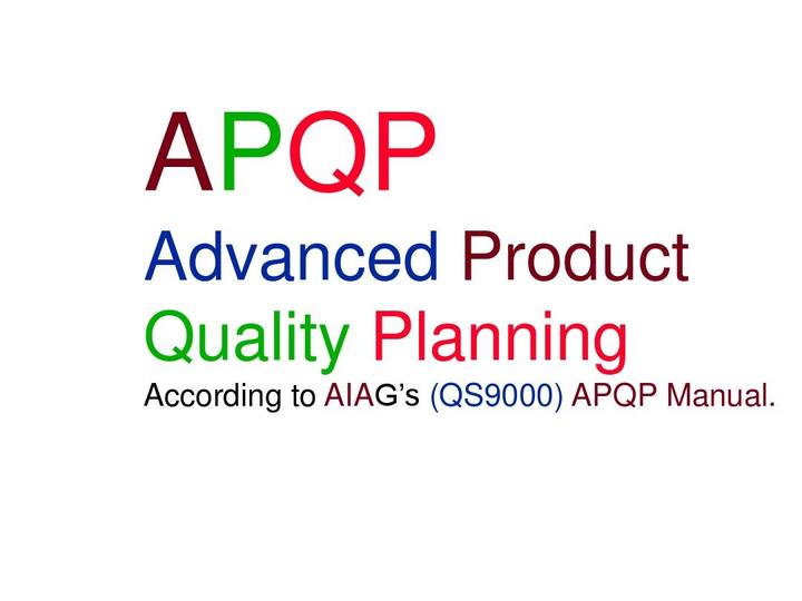 干货｜APQP实例分享 - 知乎