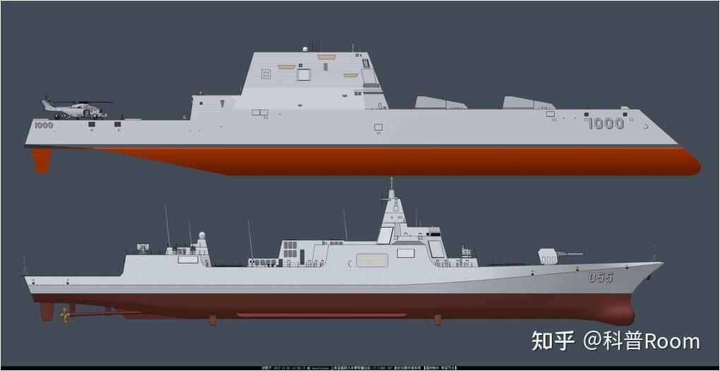 055和052D雷达舰造价差距大，数量为何截然不同？ - 知乎
