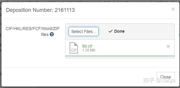 更新已申请CCDC号的CIF文件 - 知乎