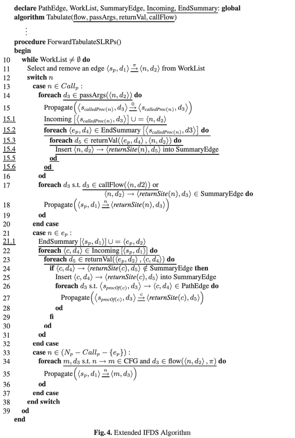 论文笔记：Practical Extensions to the IFDS Algorithm - 知乎