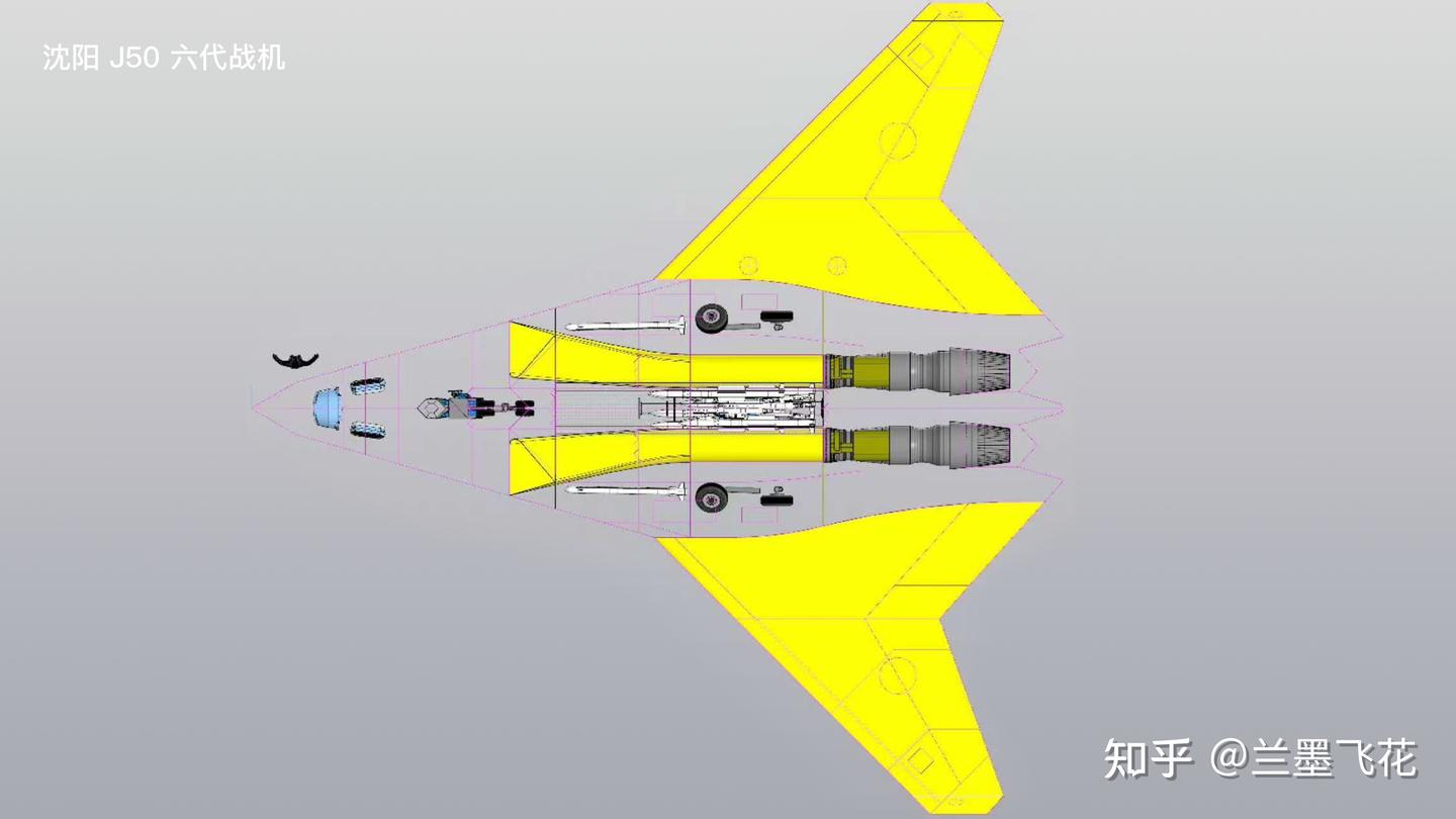 关于沈飞j50六代机的两种方案的可能性 - 知乎