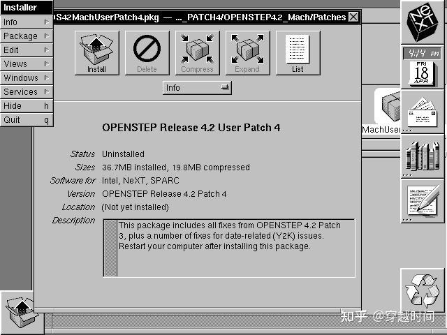 穿越时间的操作系统界面考古6-苹果Mac OS X系统的基石OPENSTEP 4.2 - 知乎