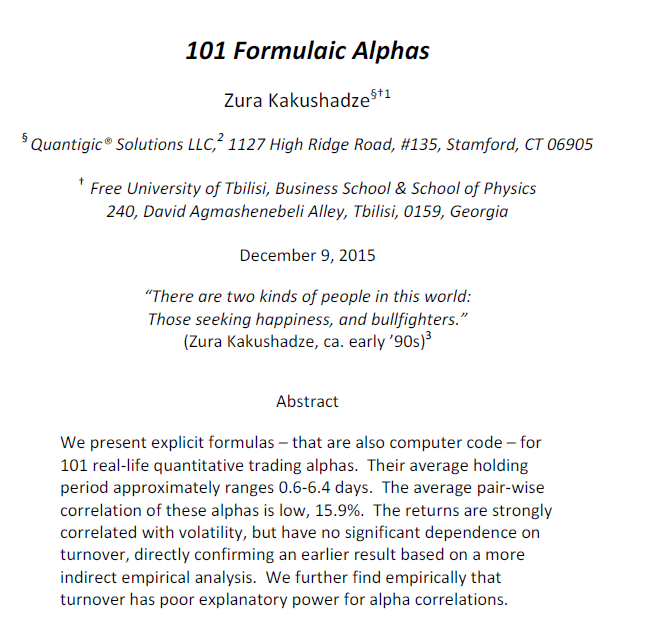 【史上最详细】WorldQuant Alpha 101 因子系列 #001 研究 - 知乎