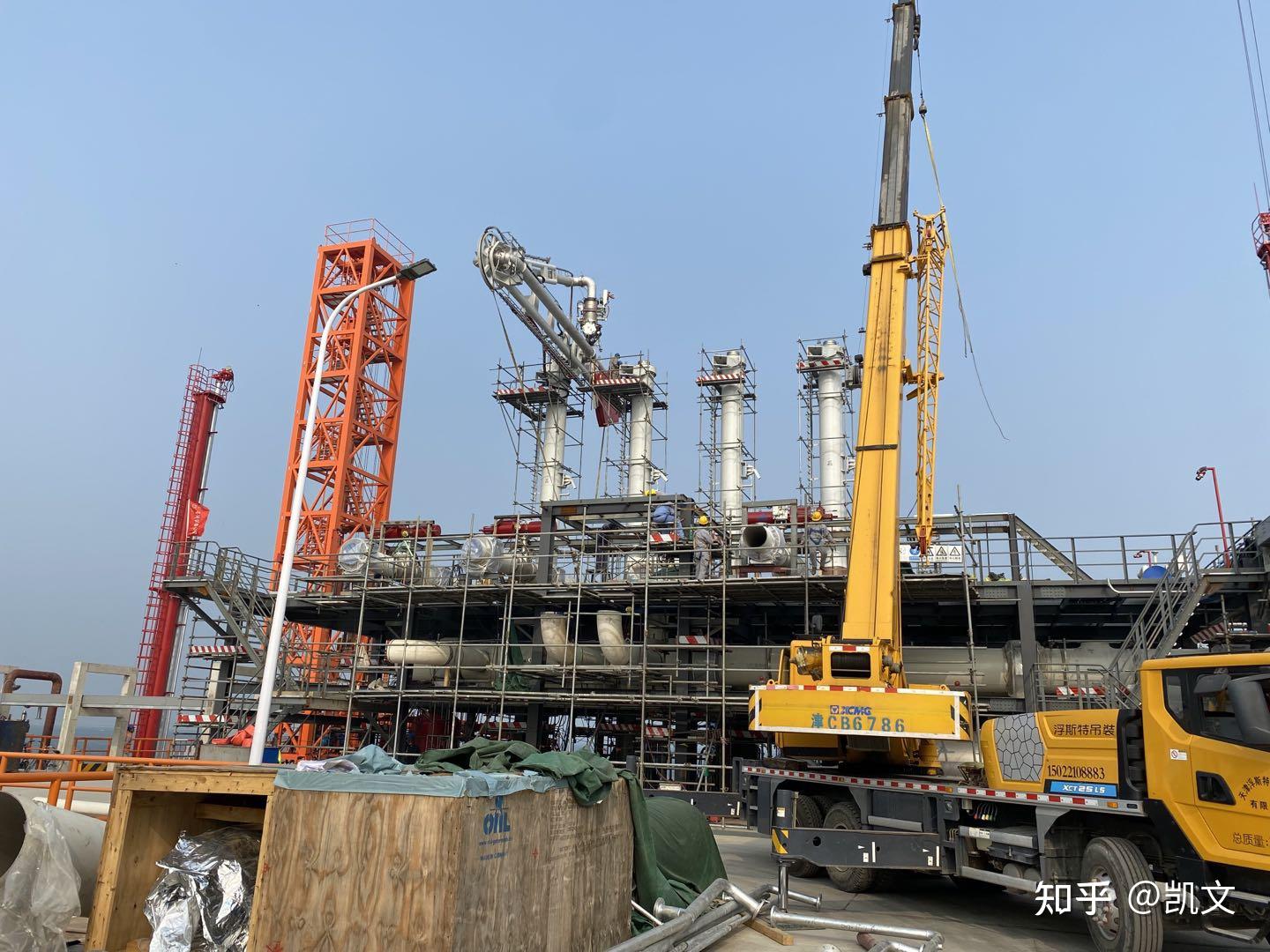 LNG接收站卸载臂是什么样的？ - 知乎