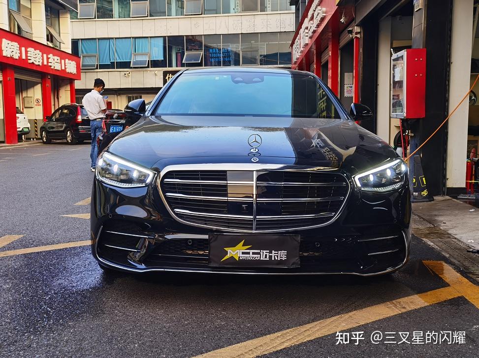 全新奔驰S400L改S450L四驱外观案例，这一看运动感瞬间提升 - 知乎