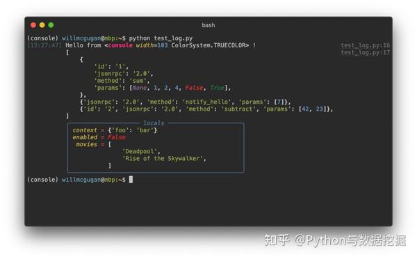Rich：Python开发者的完美终端工具！ - 知乎