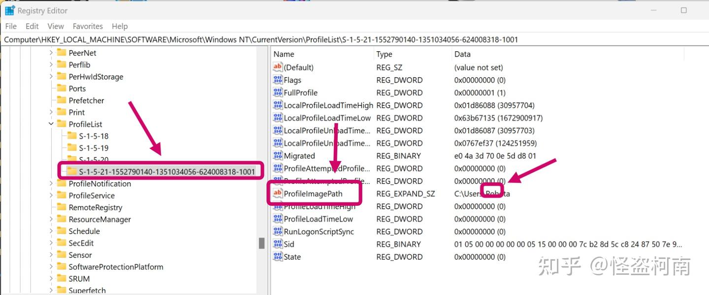 windows修改用户名 C:\Users用户文件夹名称 把中文名修改为英文名，专业版和家庭和学生版都适用 - 知乎