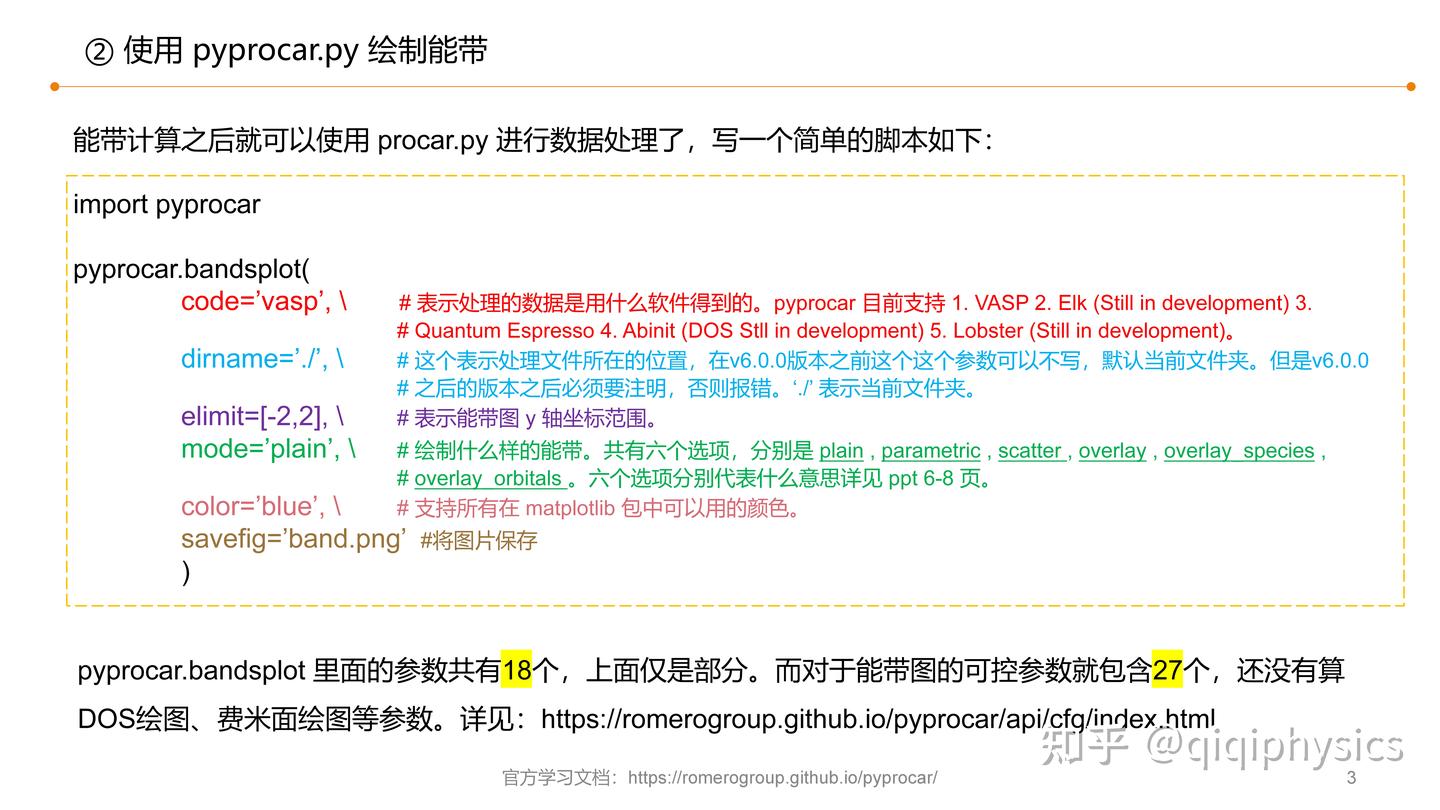 Pyprocar-6.1.2使用(一) - 知乎