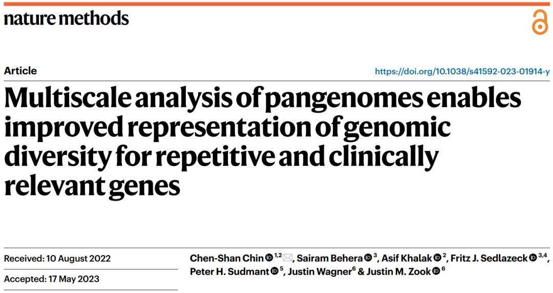 Nat Methods | 新泛基因组研究工具包PGR-TK，可在多种尺度上分析重复/临床相关复杂基因变异 - 知乎
