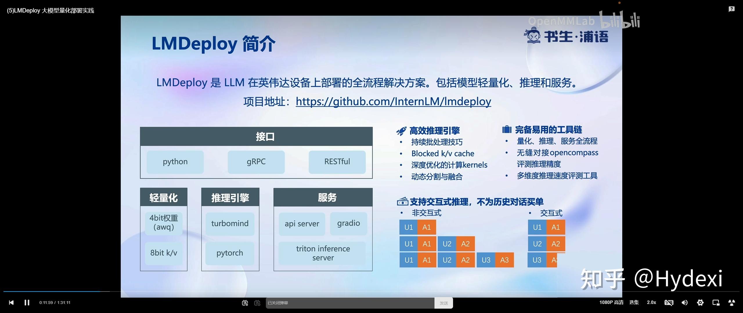 书生浦语大模型第5课-LMDeploy 大模型量化部署实践 - 知乎