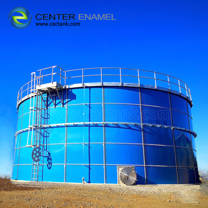 Stainless Steel Bolted Anaerobic Digester Tank For Large Biogas Project ...