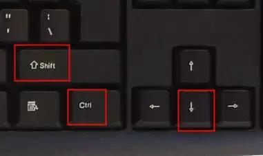 实操技巧 | 你会用 Ctrl+Shift+↓ 吗？ - 知乎