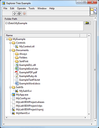 LabVIEW文件和文件夹资源管理器Tree Control - 知乎