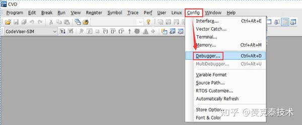 Codeviser仿真器的特殊功能设置和使用 - 知乎