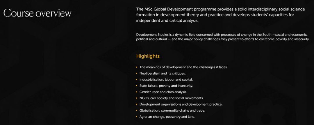 25Fall震撼录取丨SOAS全球发展硕士：人类学也能跨学科读世界第三的发展研究？MSc Global Development - 知乎