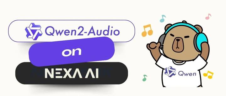 NexaAI, 一行命令运行魔搭社区模型，首次在设备上运行 Qwen2-Audio - 知乎