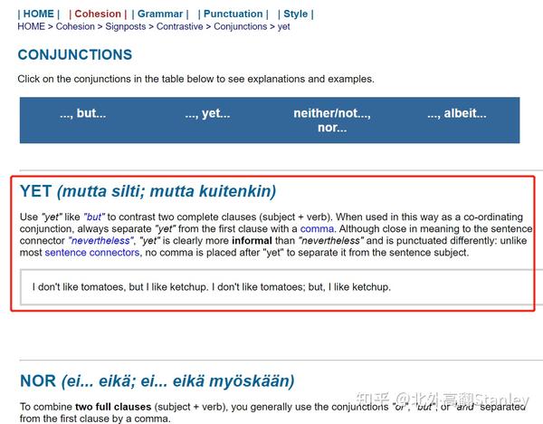 语法对不代表可以积极使用——Yet做连词为例 - 知乎