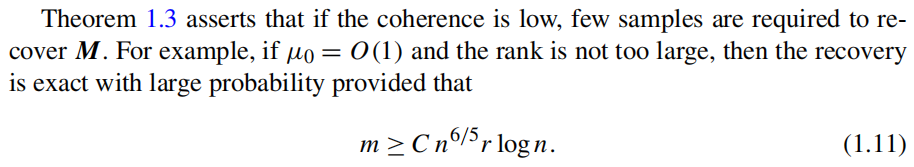Exact Matrix Completion via Convex Optimization - 知乎