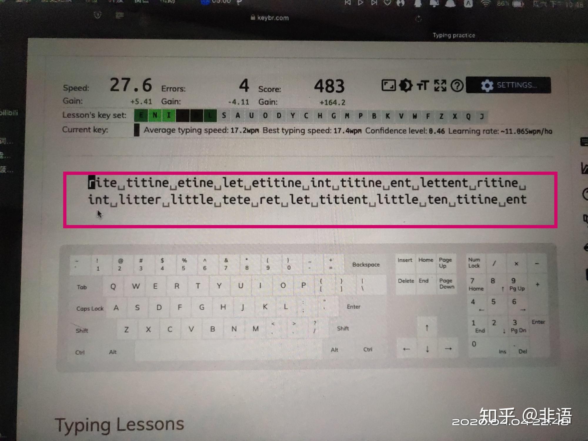 keybr怎样开始使用？ - 知乎
