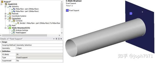 ANSYS Workbench中结构单元的连接方式 - 知乎