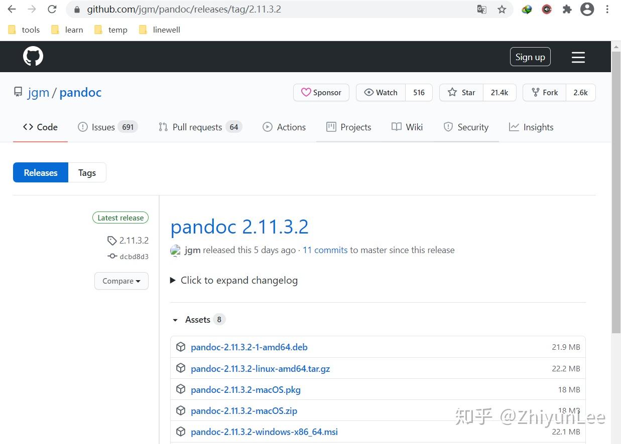 安装教程_Typora+Pandoc导出word - 知乎