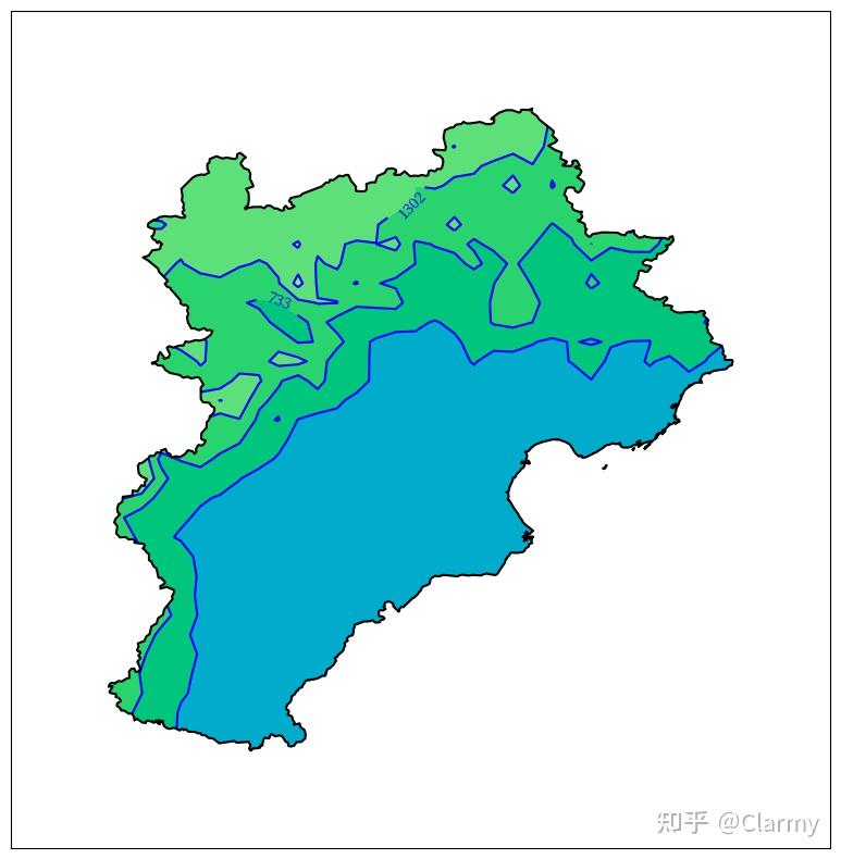 如何用Python优雅地绘制中国的地图 - 知乎