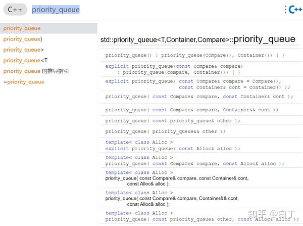 C Priorityqueue 知乎 