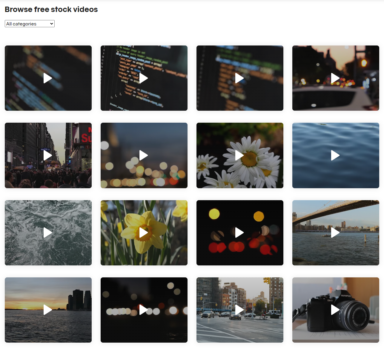 8个超赞视频素材网站：免费+付费+商用，全都有！ - 知乎