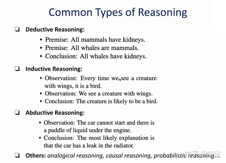 Reasoning in Large Language Models - 知乎