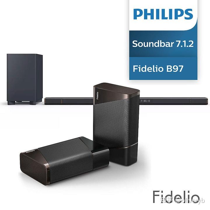 15m2房间关于飞利浦回音壁Fidelio B97, DTS Play-FI, Phorus PS5, ATV 2021, ATMOS音效等 ...