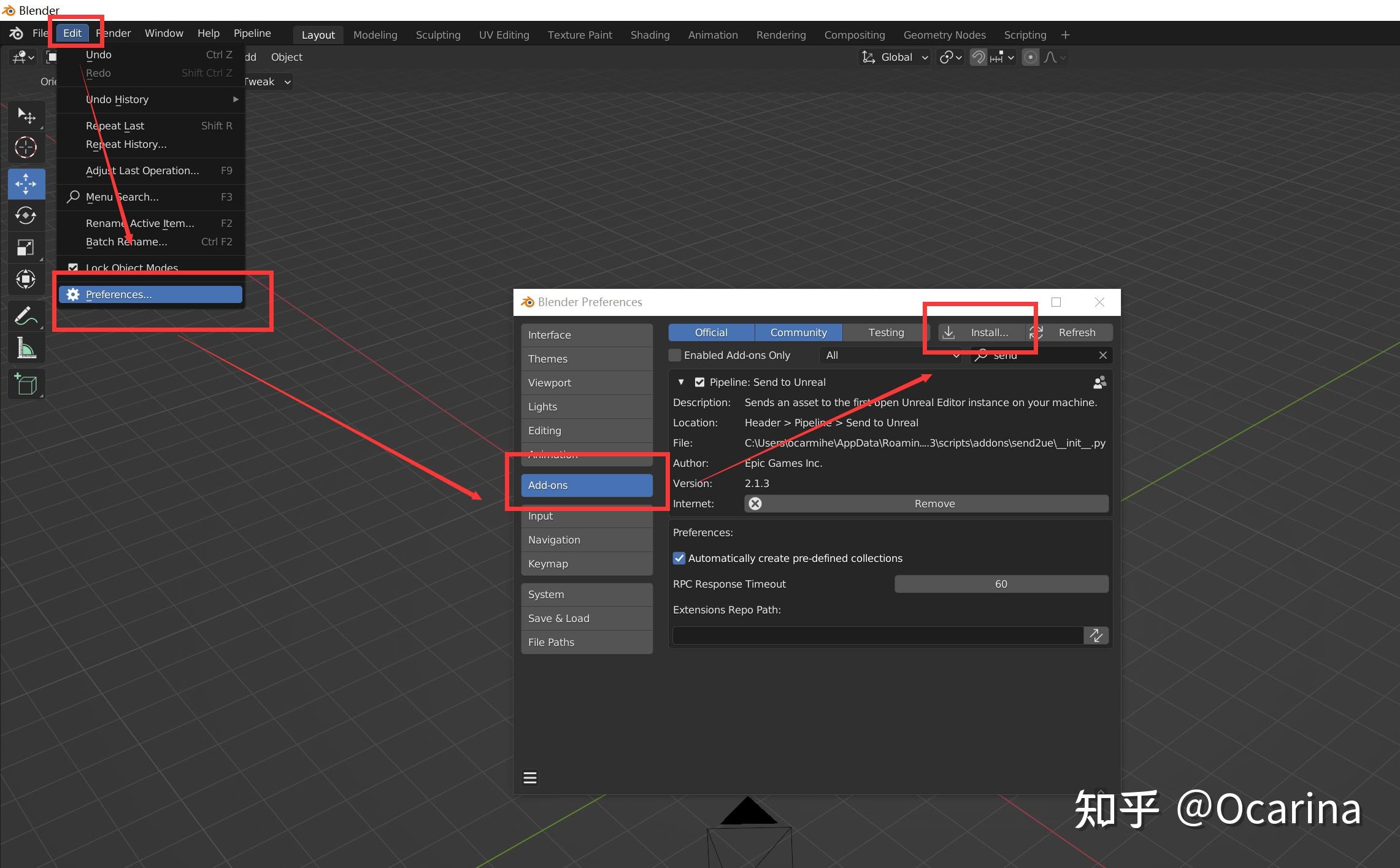 Blender to Unreal插件使用介绍 - 知乎