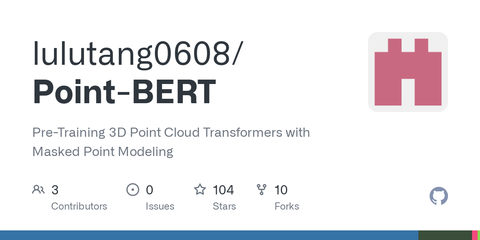 Point-BERT: Pre-training 3D Point Cloud Transformers with Masked Point ...