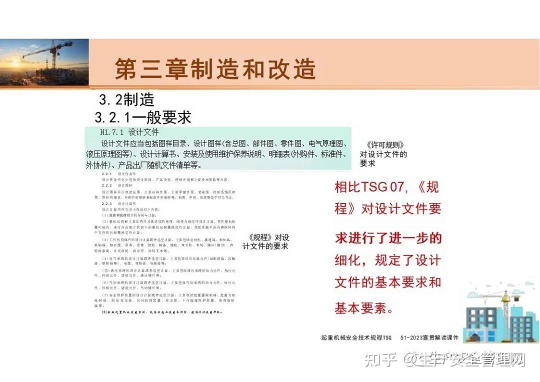 【ppt】TSG 51-2023 起重机械安全技术规程解读（103页） - 知乎