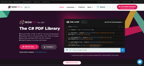 C#/ .NET PDF库 - 2024 - ComPDFKit - 博客园