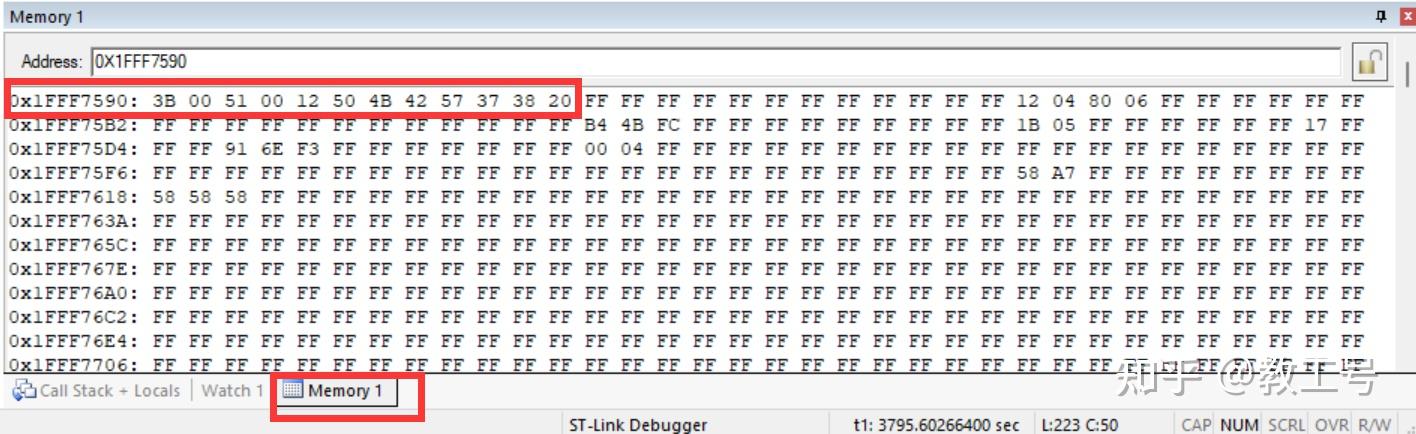 STM32 Unique device ID读取与选项字RDP修改 - 知乎