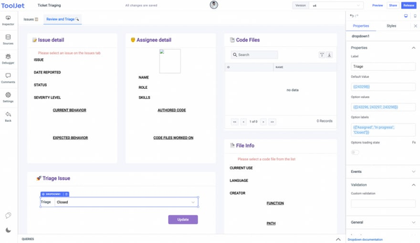 使用 Baserow 和 ToolJet 构建票务分类应用程序 - 知乎