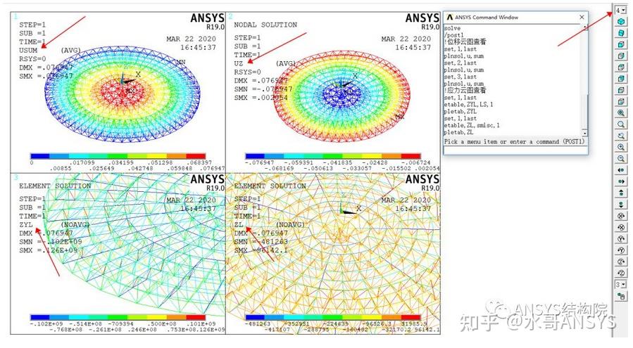 ANSYS APDL 经典界面出图技巧总结 - 知乎