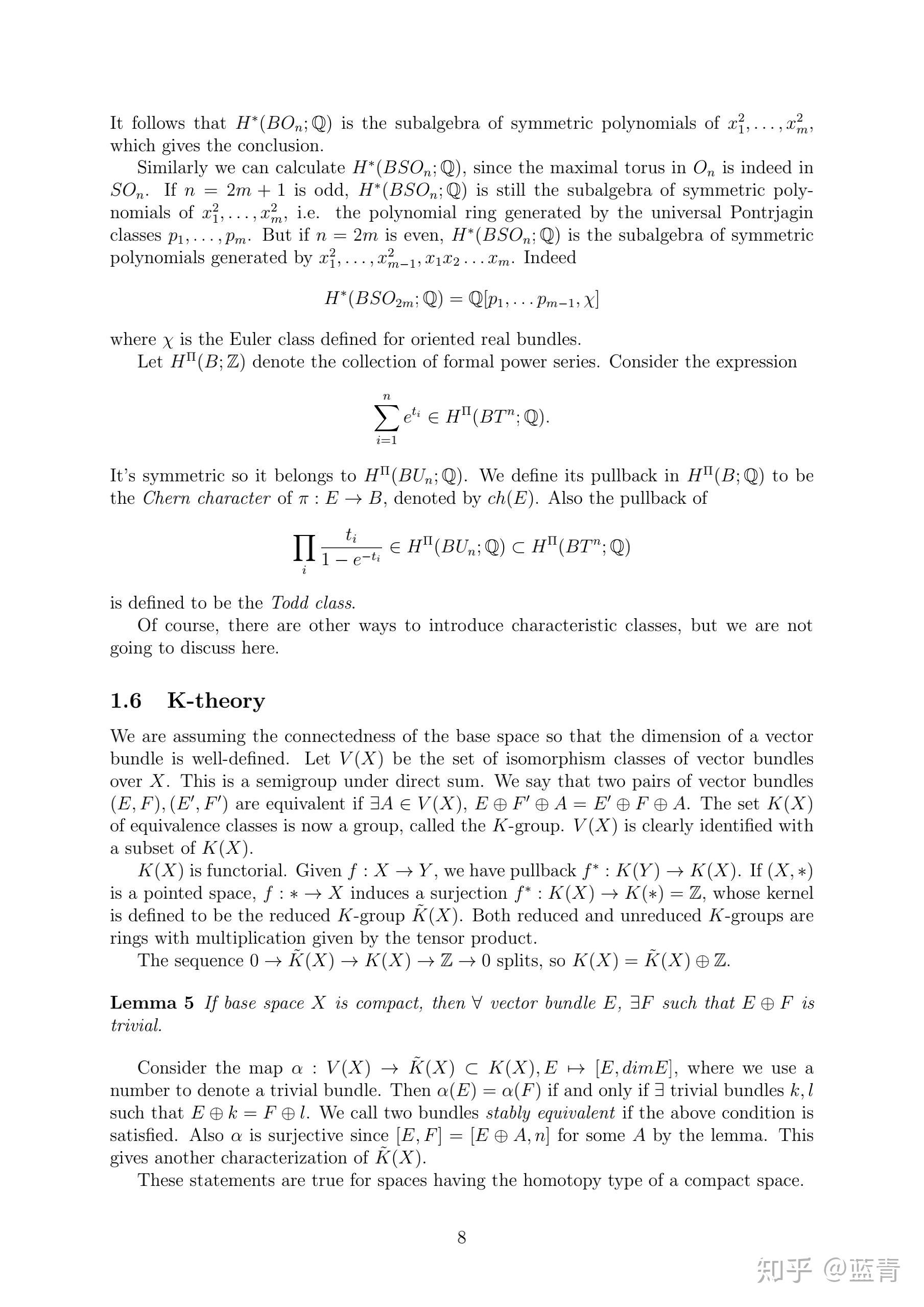A Brief Introduction to Index Theorems 指标定理简介 - 知乎