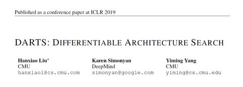 薰风读论文|DARTS—年轻人的第一个NAS模型 - 知乎