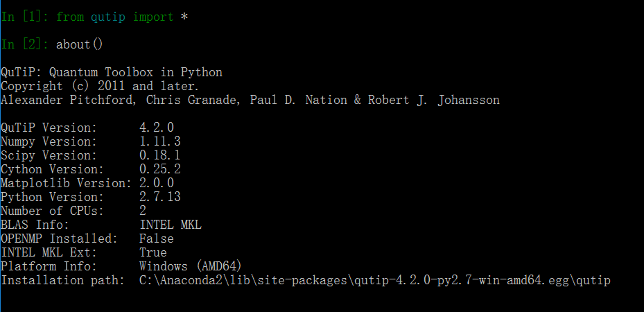 qutip: 如何在windows系统中安装qutip？ - 知乎
