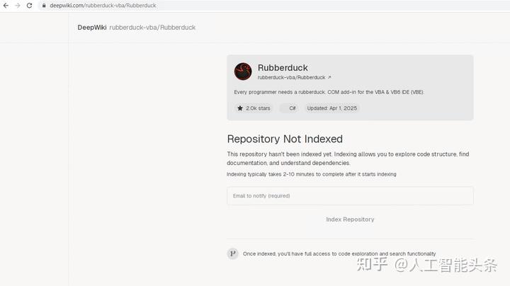 Deepwiki ：让全球每个github项目开口说话，颠覆代码阅读方式 知乎 4131