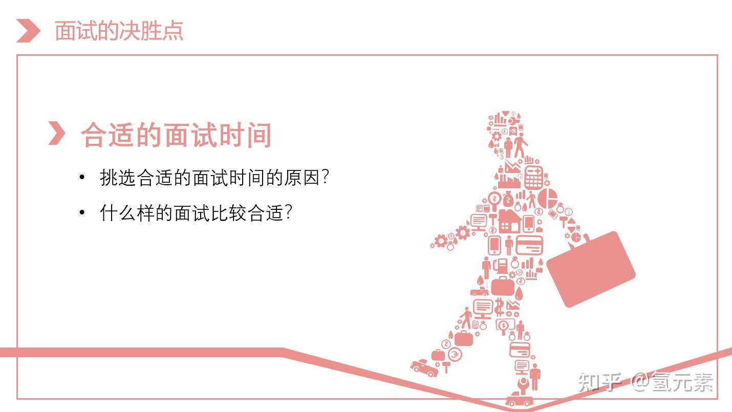 2022应聘面试技巧培训PPT课件模板（P32）——氢元素 - 知乎