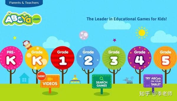 ABCYA英语：美国学校和家庭的互动学习乐园 - 知乎