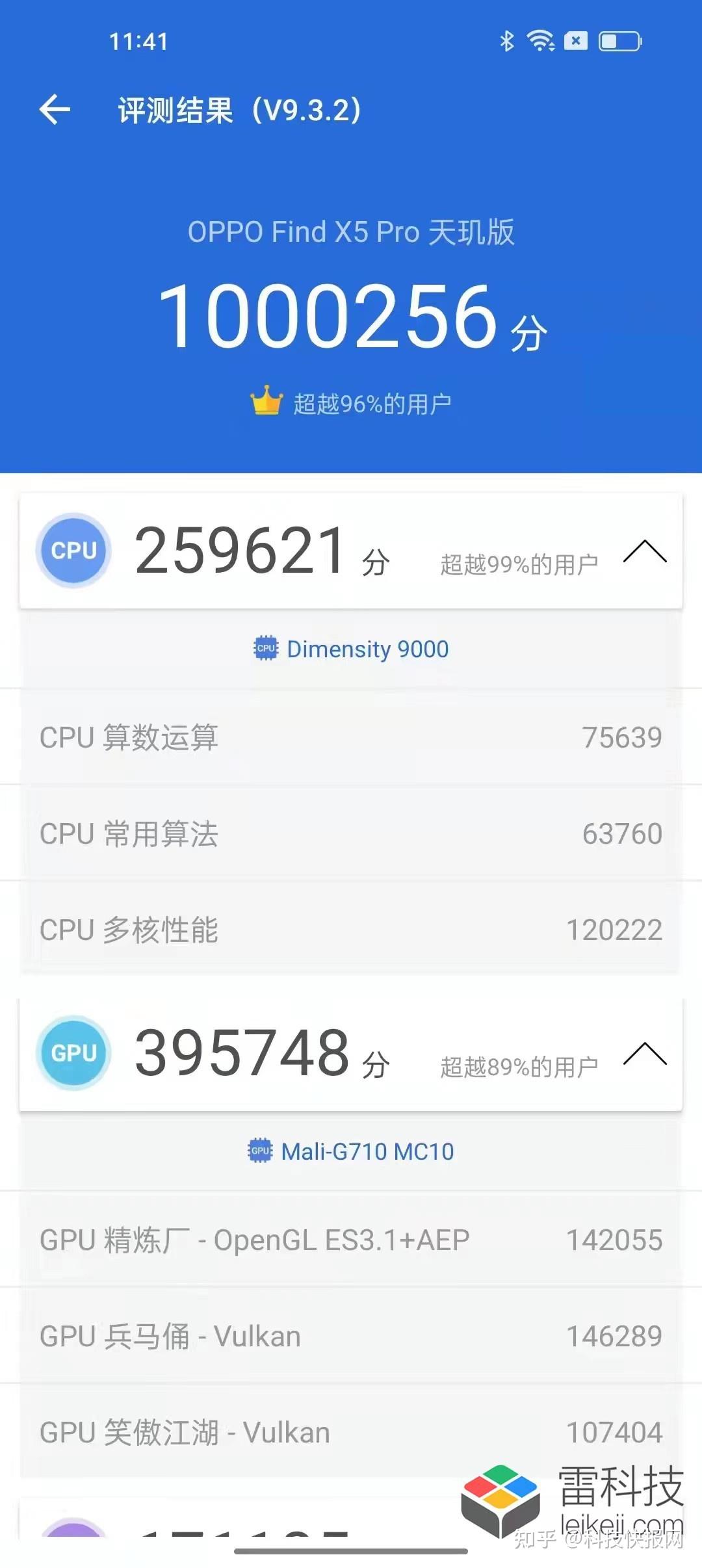 媒体正式公布OPPO Find X5 Pro天玑版跑分！百万分上下天玑9000表现不俗！ - 知乎