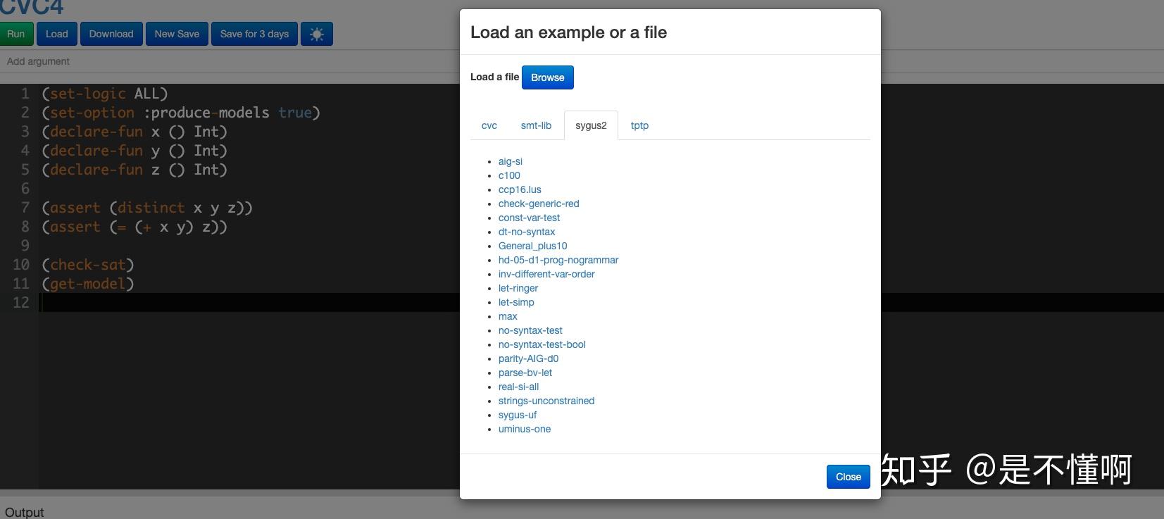 手把手入门--用cvc4做程序合成（program synthesis， 中文翻译是我瞎编的） - 知乎