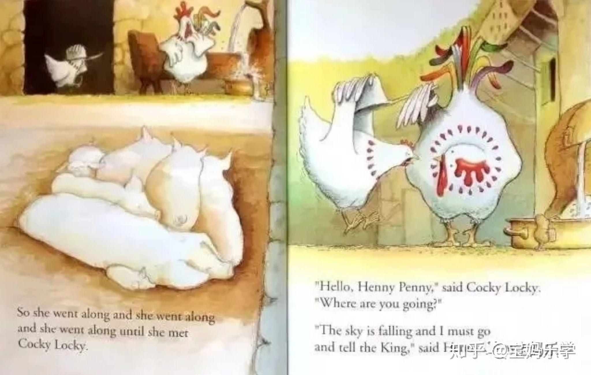 经典英文绘本《Henny Penny 》 母鸡潘妮 - 知乎