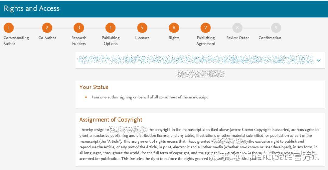 SCI英文论文Accepted后的第一步——Rights and Access（以Elsevier为例） - 知乎