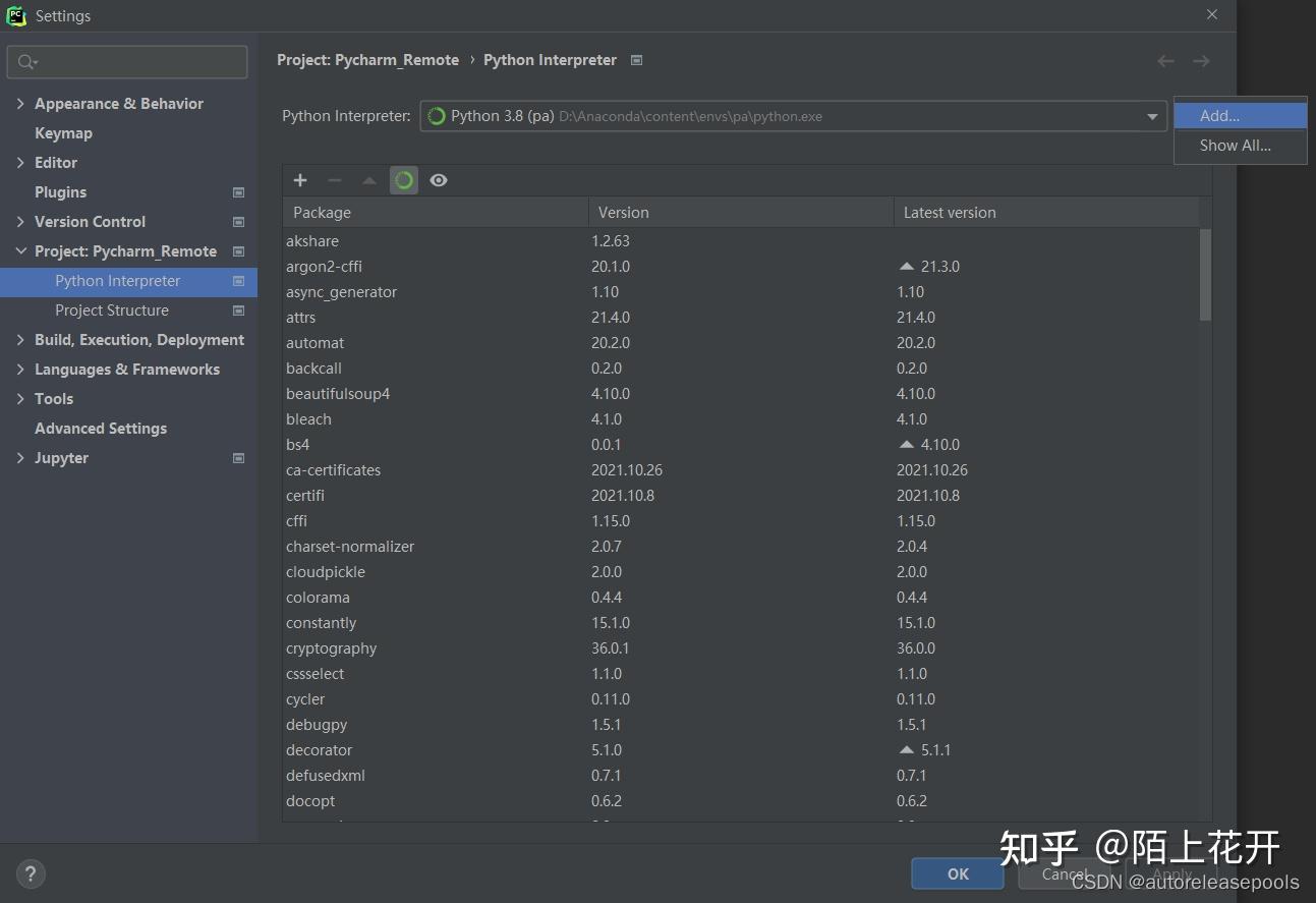 Pycharm中SSH、SFTP连接远程服务器编辑调试实例 - 知乎