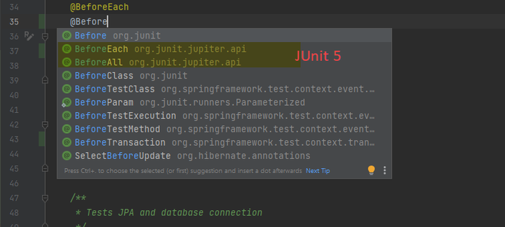 Junit 4 的 @Before 和 @BeforeClass 对比 Junit 5 @BeforeEach 和 @BeforeAll - 知乎