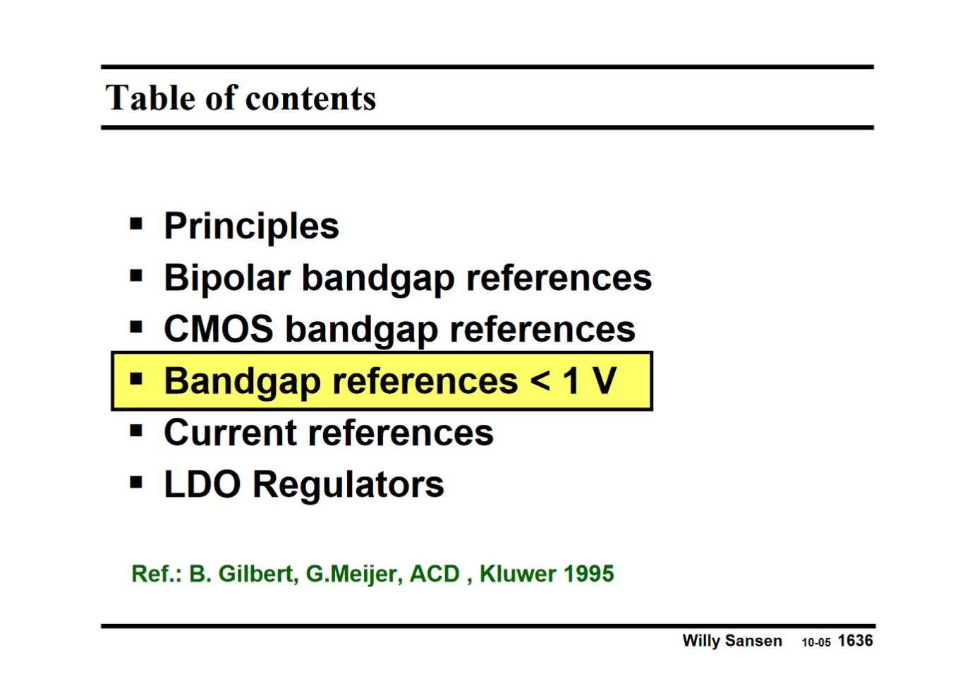 Chapter #16 Bandgap and current reference circuits - 知乎